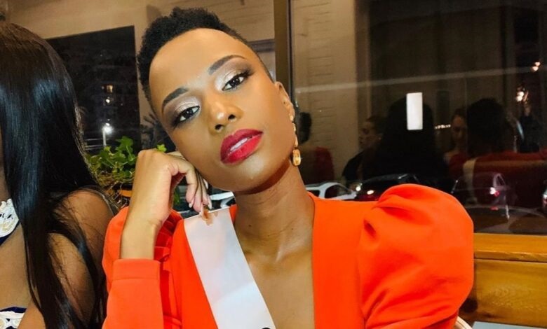 WATCH: MISS UNIVERSE ZOZI TUNZI BELTING SOME NOTES | Daily Sun