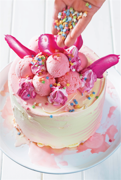 Verjaardagkoek-resep: Roomyskoek