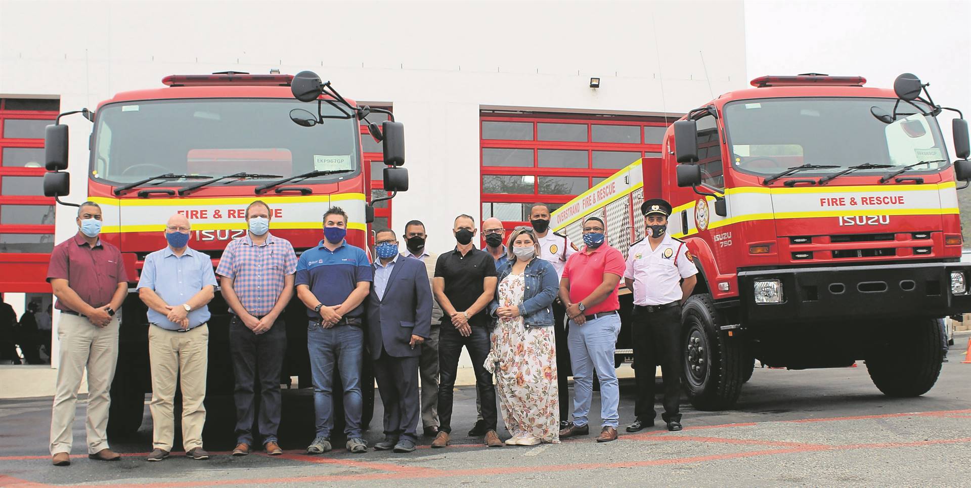 Three new fire trucks for fire department | Netwerk24