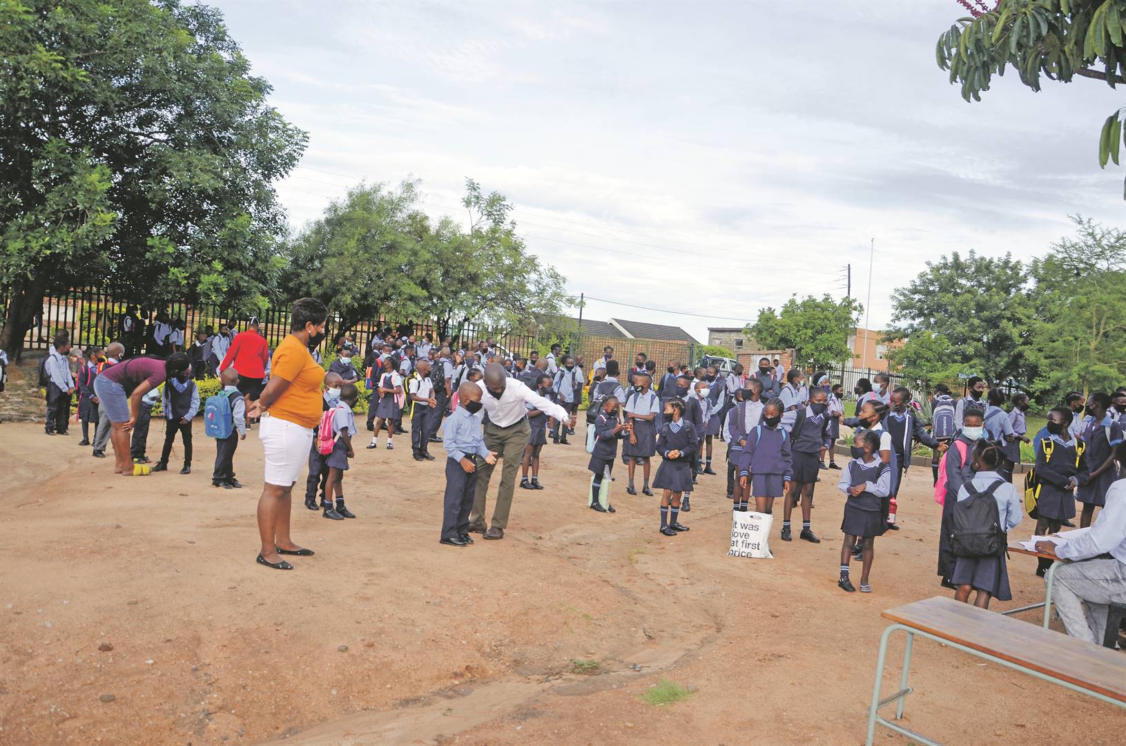 PICS: FIRST DAY OF TEARS, SMILES | Daily Sun