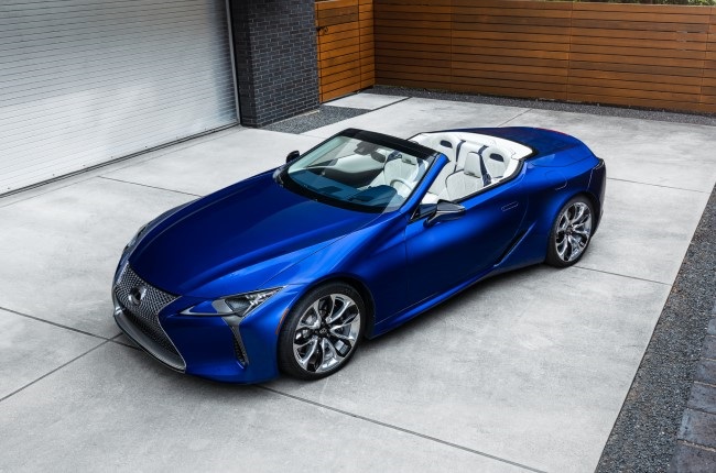 World's most beautiful convertible? Lexus reckons their new LC hits the ...