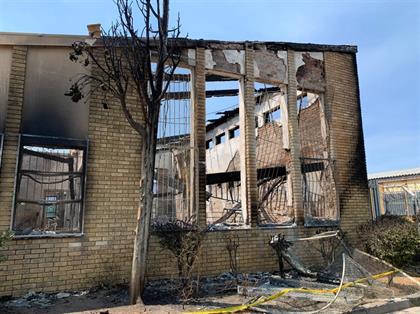 PICS | Library gutted in Cape Town fire | News24