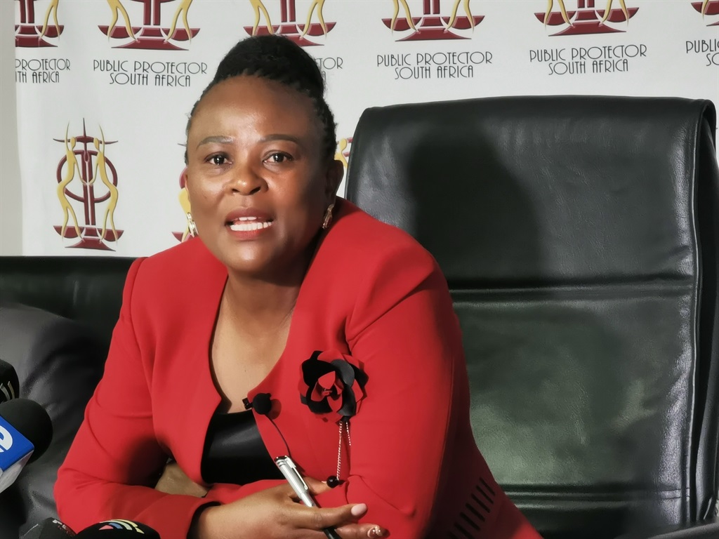 MKHWEBANE TAKES ON MBALULA! | Daily Sun