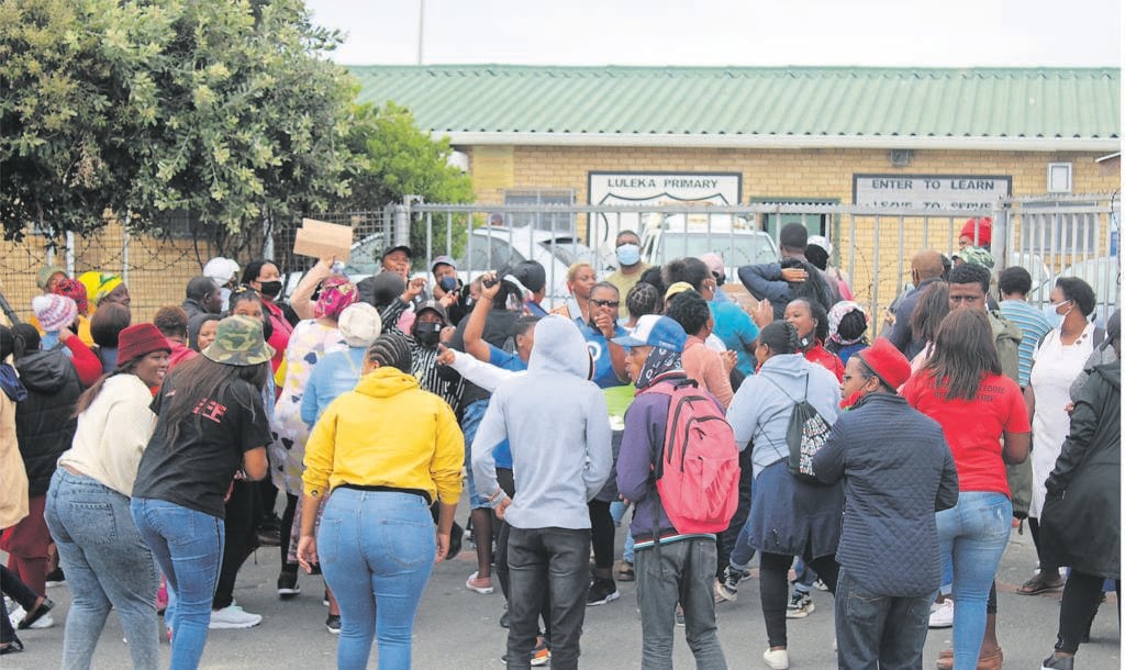 Parents protest at school | News24