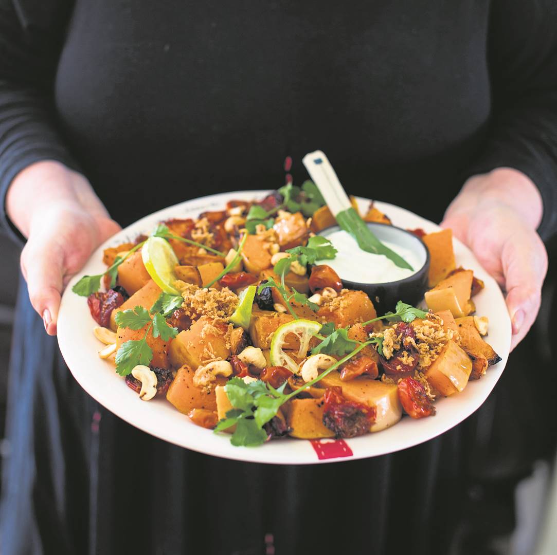 RESEP: Botterskorsie met gemmer, kasjoeneute en piekelsuurlemoen-jogurt ...
