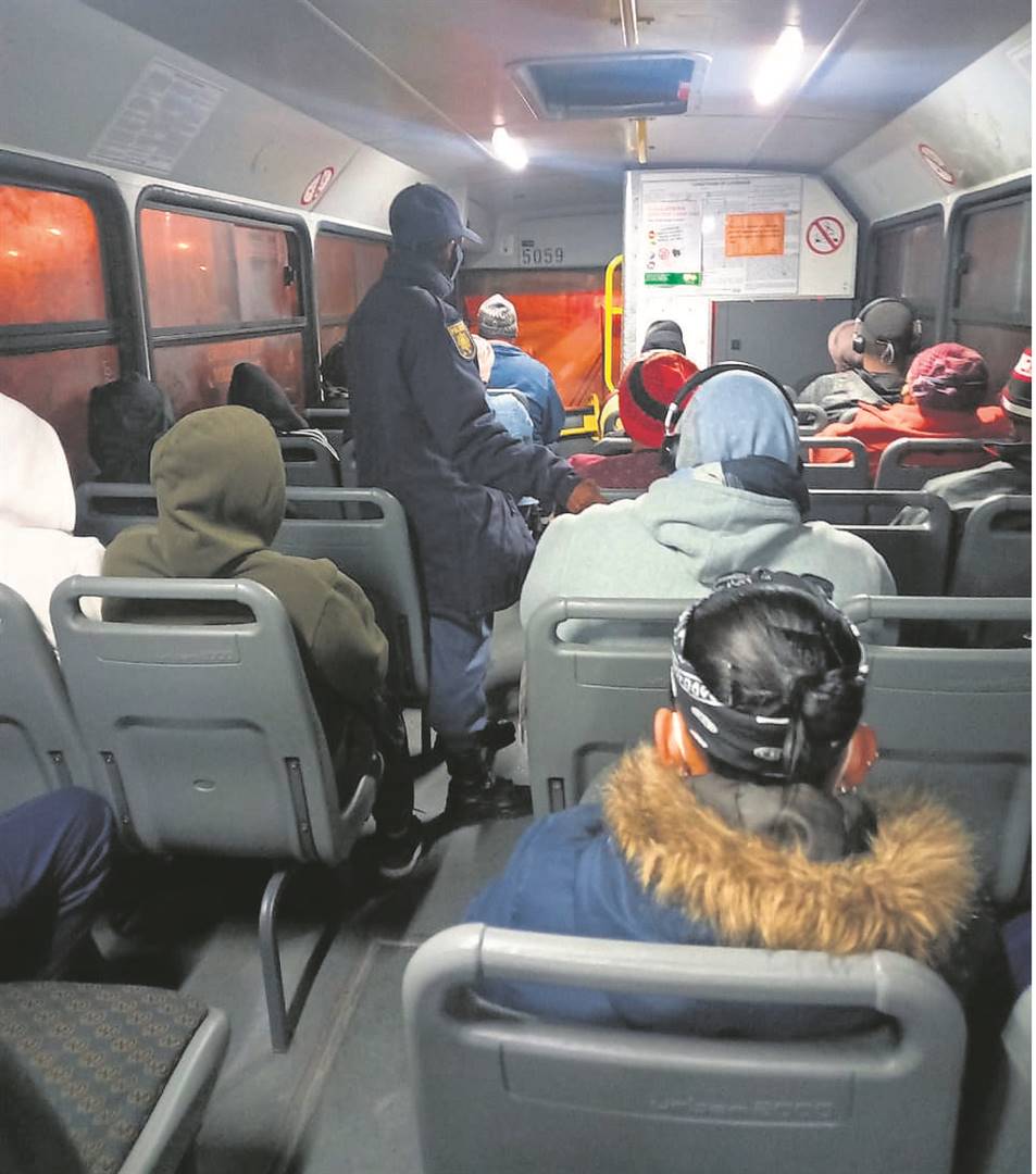 Police officers make buses safer | News24