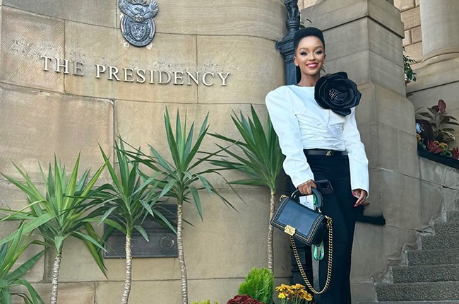 FASHION FRIDAYS | Nandi Madida at the presidential inauguration and 9 ...