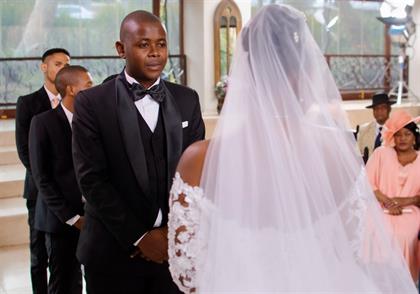 PICS: MAPITSI AND TBOSE FINALLY TIE THE KNOT | Daily Sun