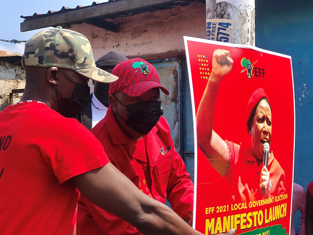 WATCH LIVE | EFF launches manifesto ahead of Elections 2021 | News24