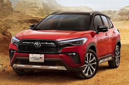 Toyota's upcoming Corolla Cross receives a healthy dose of GR Sport ...