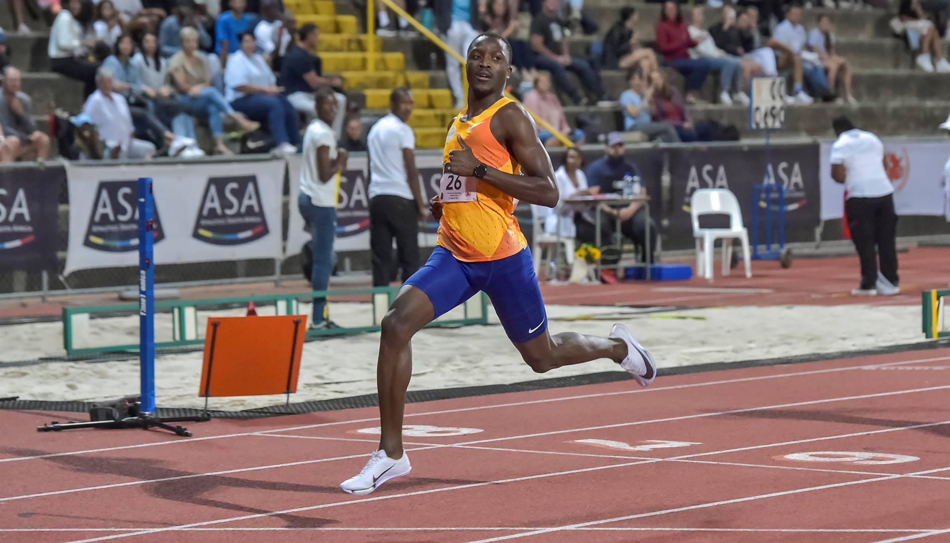 Botswana-atleet haastig in 200 m in Johannesburg | Netwerk24
