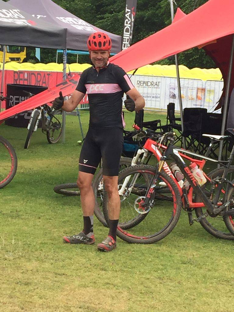 Bongumusa Ngcobo (28), die taxibestuurder wat die fietsryer Alex Otto ...