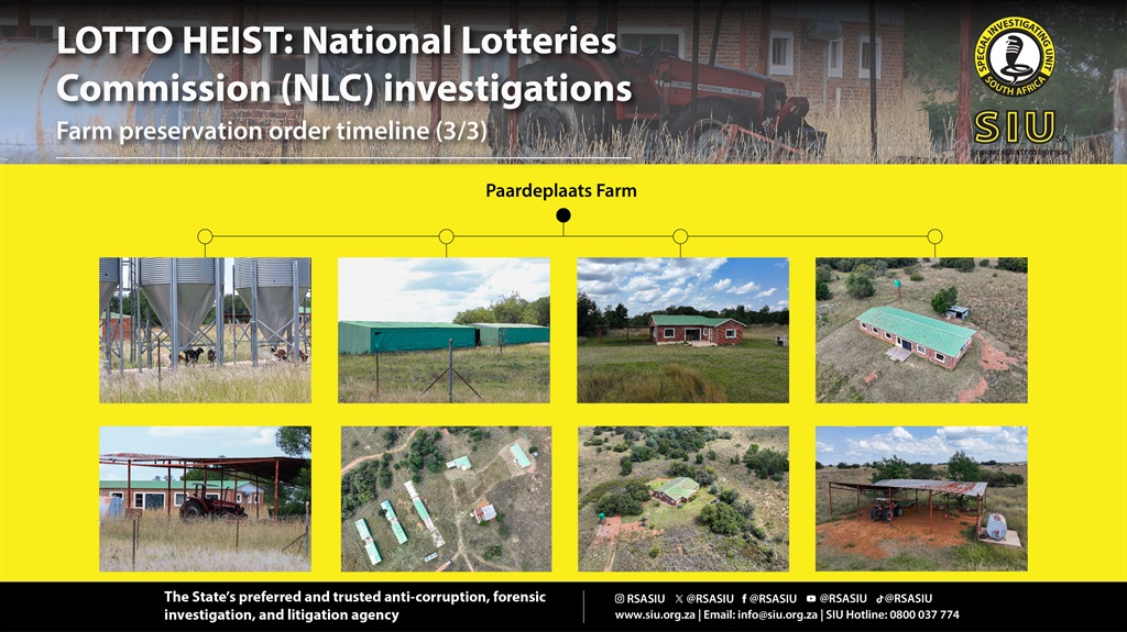 Lotto Heist: SIU stops Lotto boss' farm sale | Daily Sun