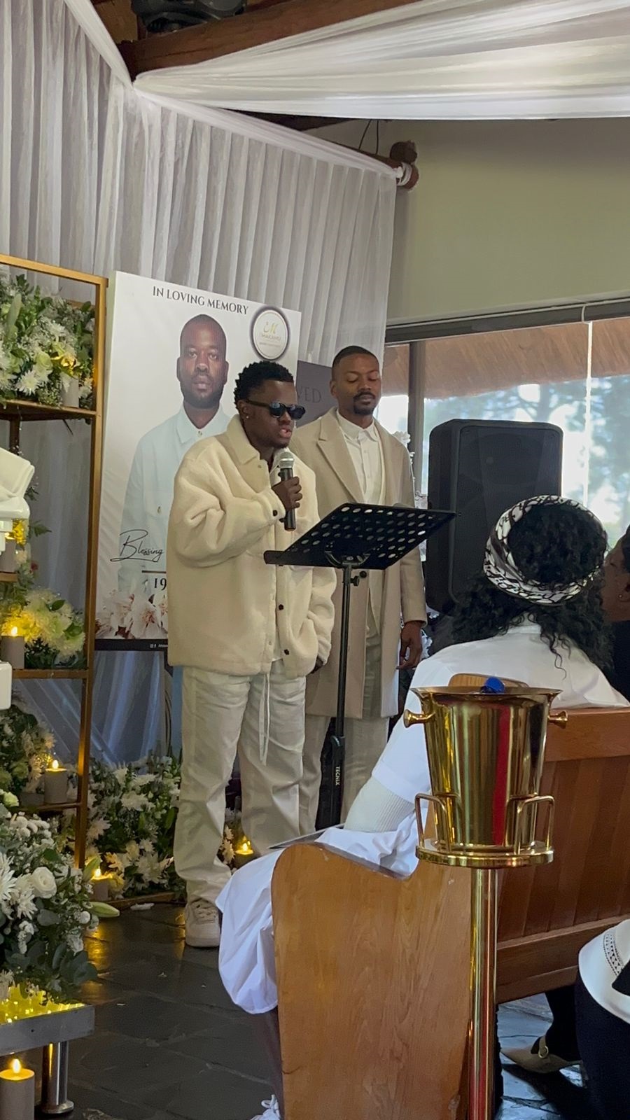 WATCH: Laughter at popular TV producer's final farewell! | Daily Sun