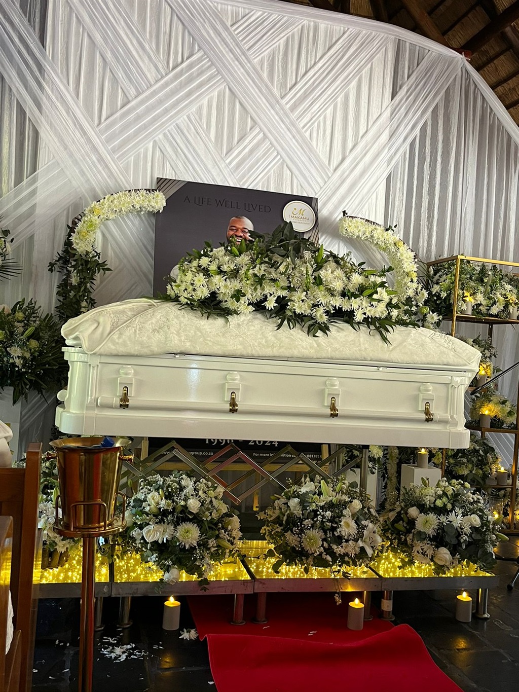 WATCH: Laughter at popular TV producer's final farewell! | Daily Sun