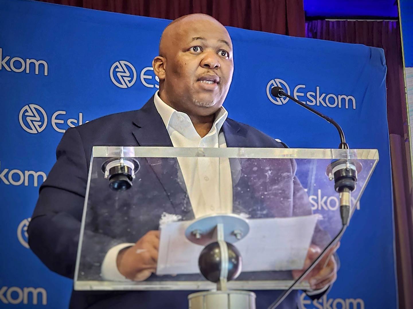 Eskom-hoof ná 100 dae: ‘Die omvang van die breinkwyn het my onkant ...