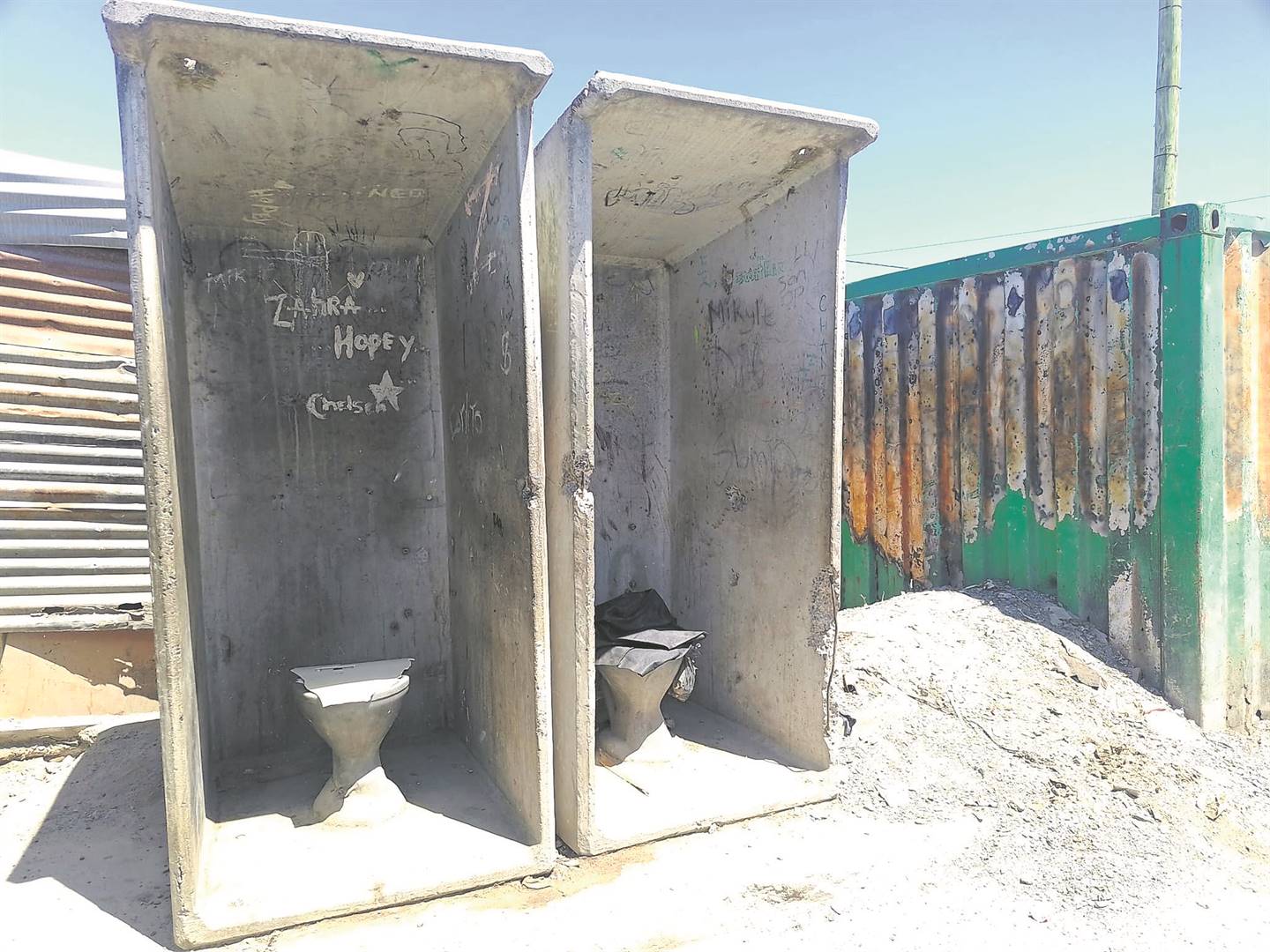 Community sees relief as refurbished toilets and new installations ease ...
