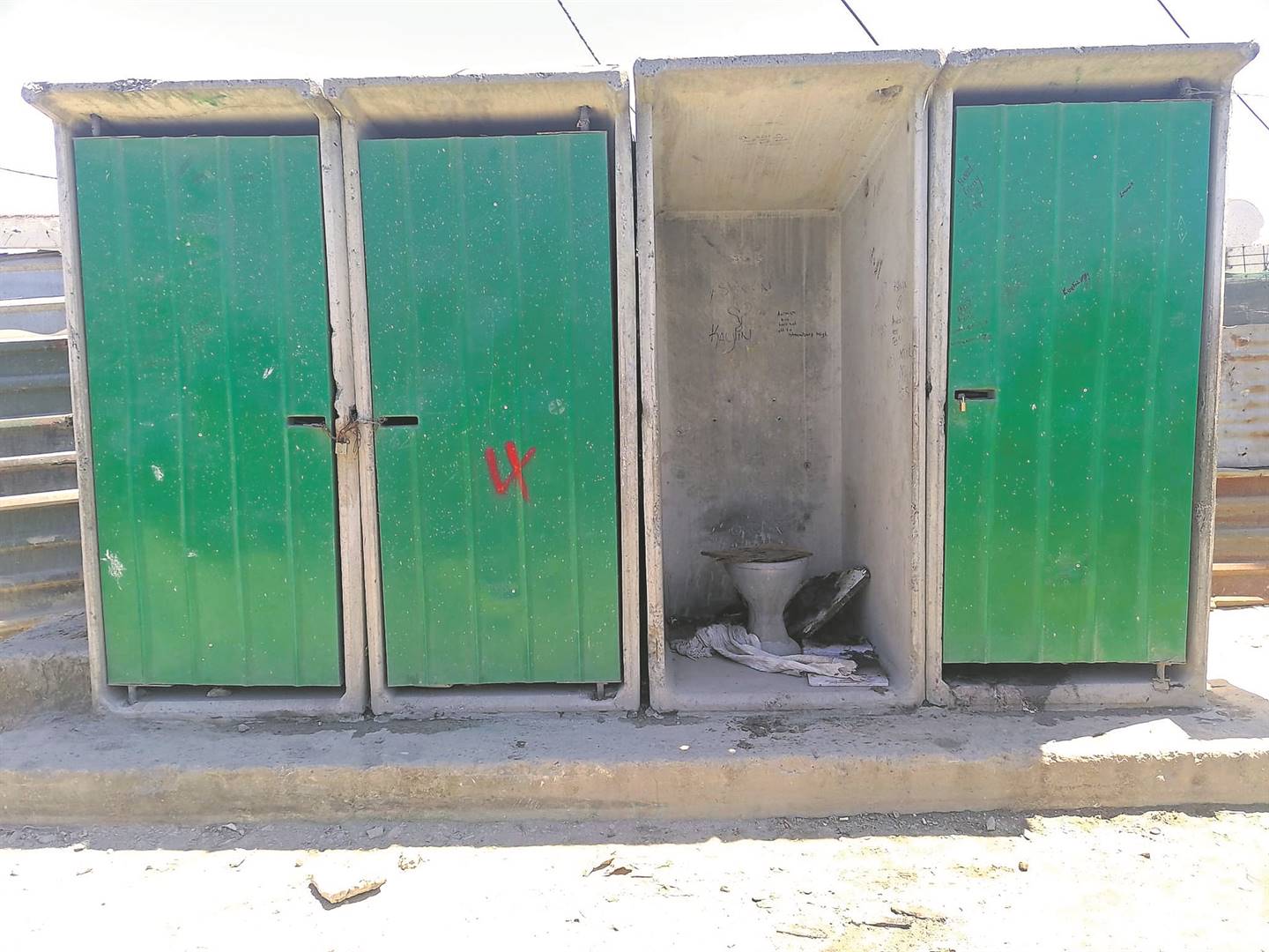Community sees relief as refurbished toilets and new installations ease ...