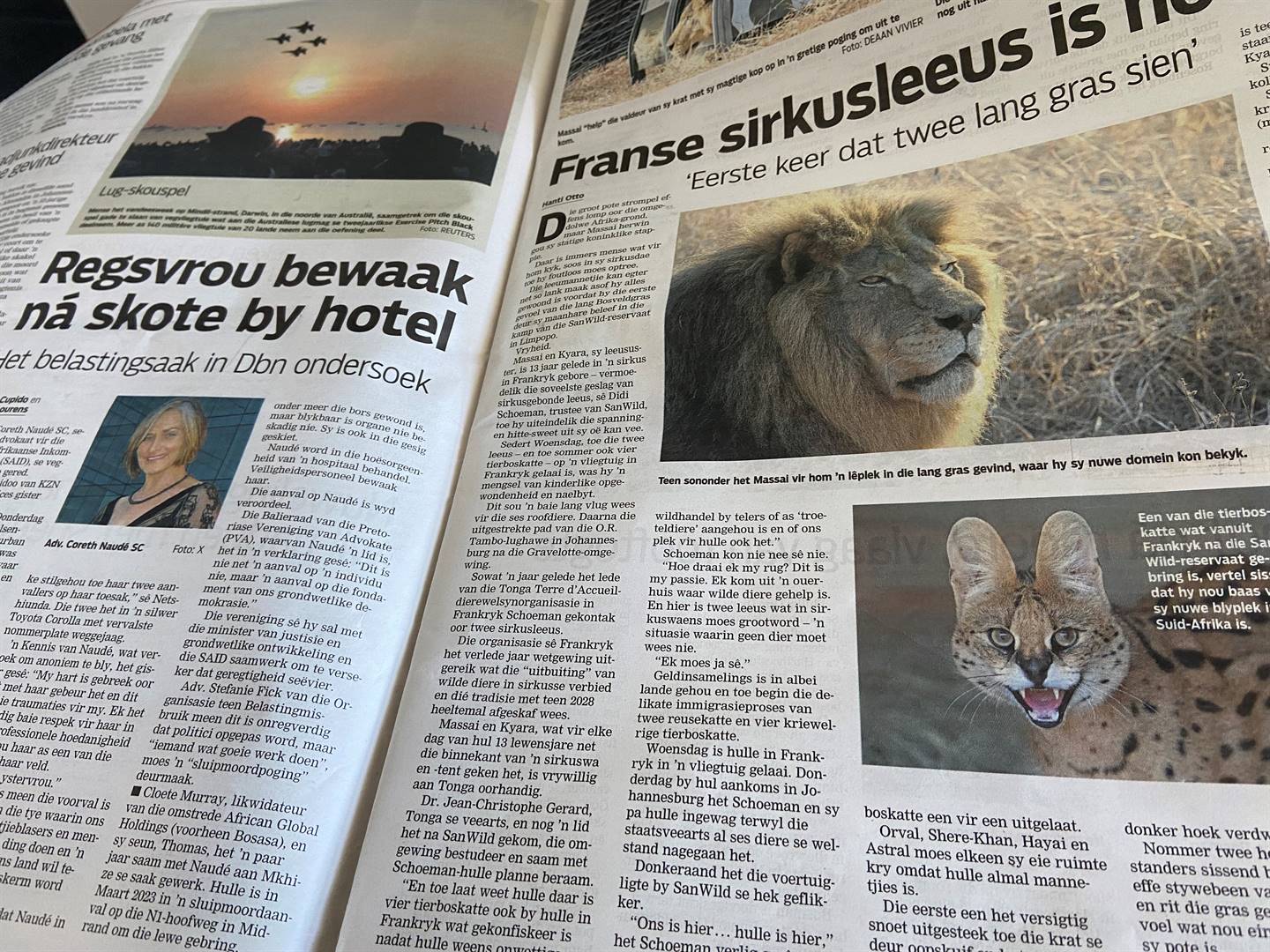 Dít is mos waaroor ’n gedrukte koerant gaan | Netwerk24