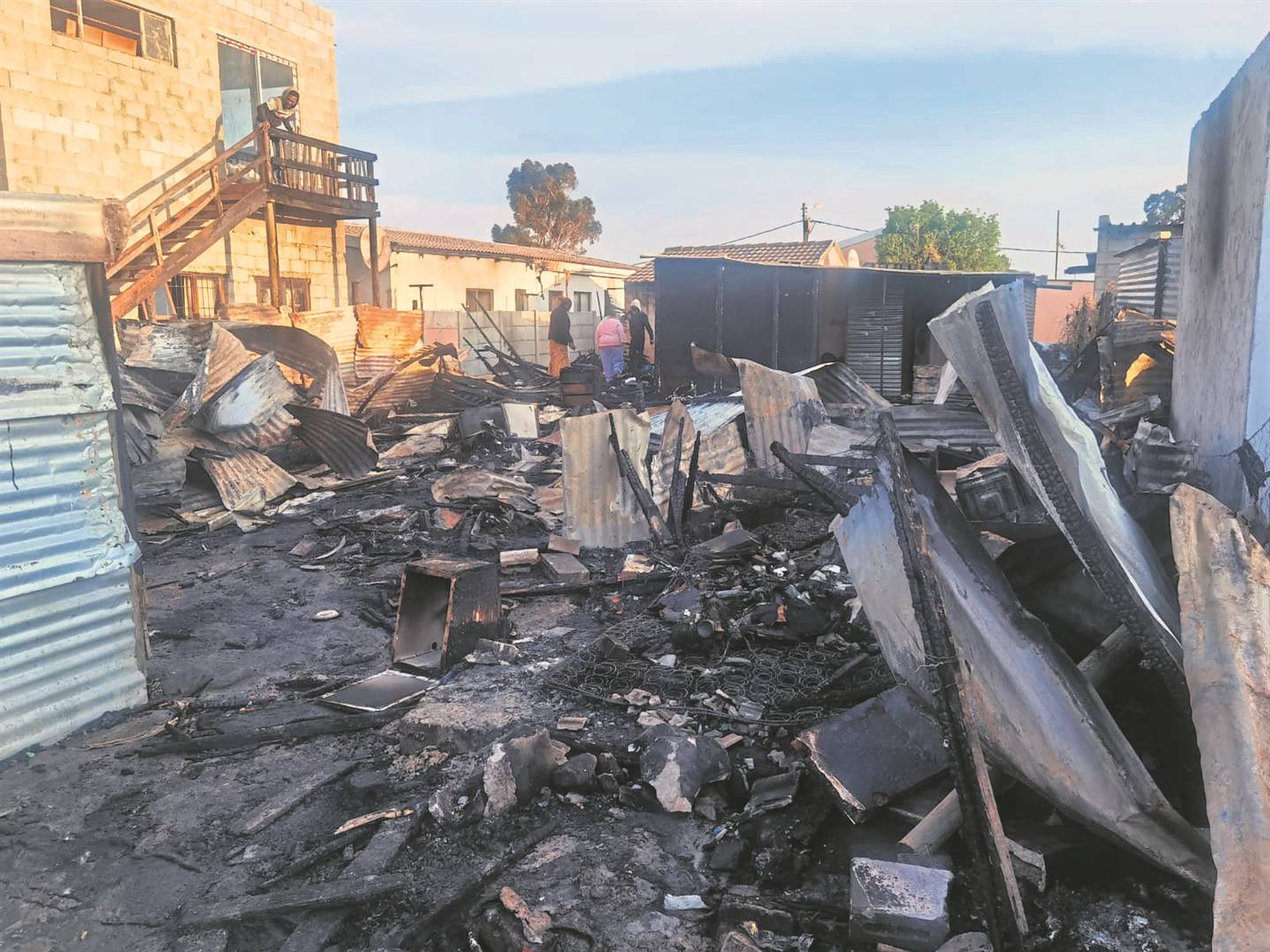 Two dead, seven homeless after shack blaze | News24
