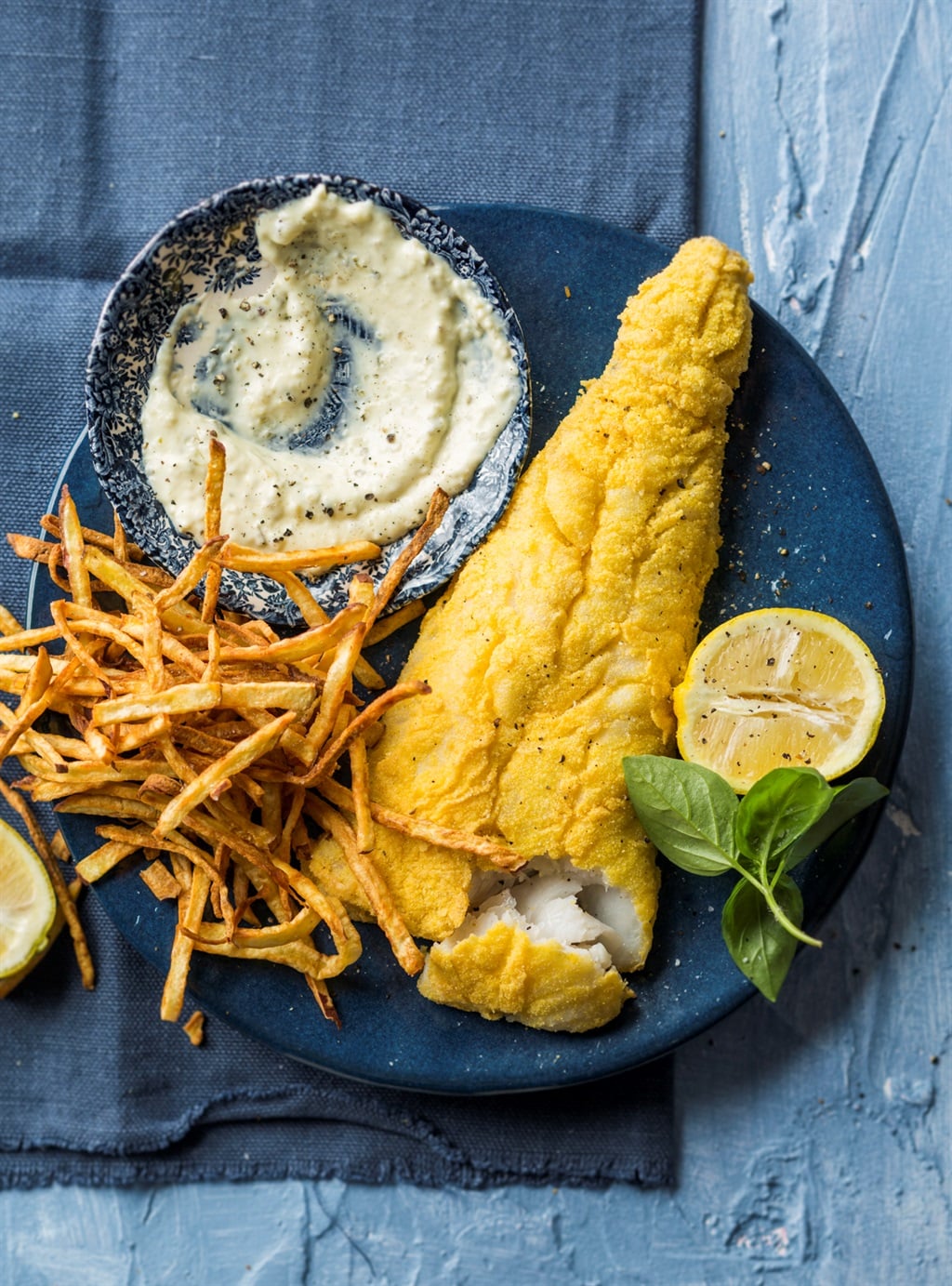 What's for dinner? Fish in a polenta crust with sweet potato chips | News24