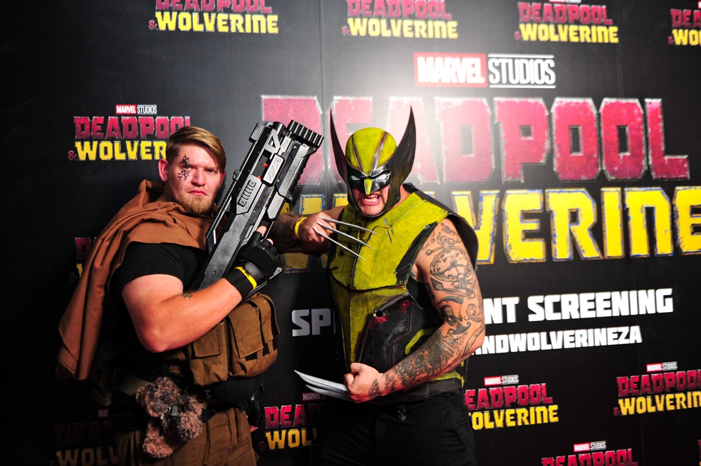 Deadpool and Wolverine fans showcase their best in red and yellow | News24