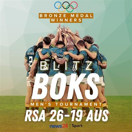 'Proud' Blitzbok coach Snyman on bronze medal win: 'The moment belongs ...