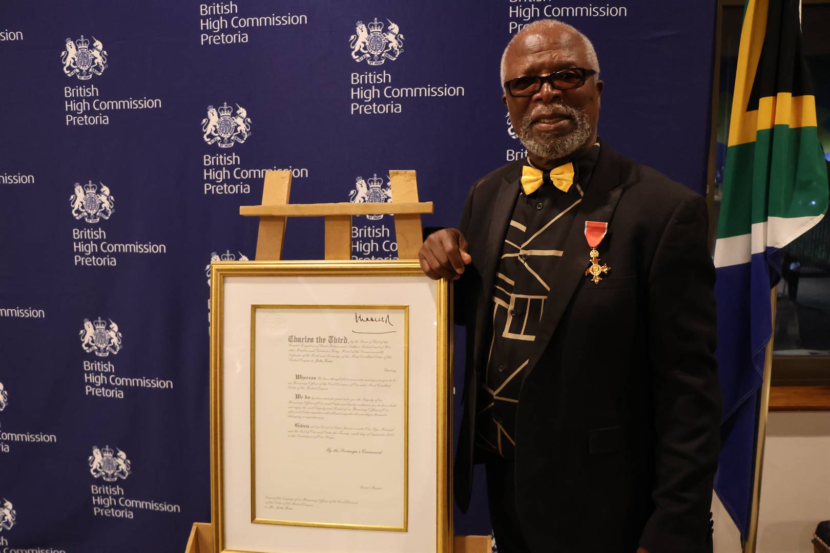 John Kani ontvang Orde van die Britse Ryk | Netwerk24