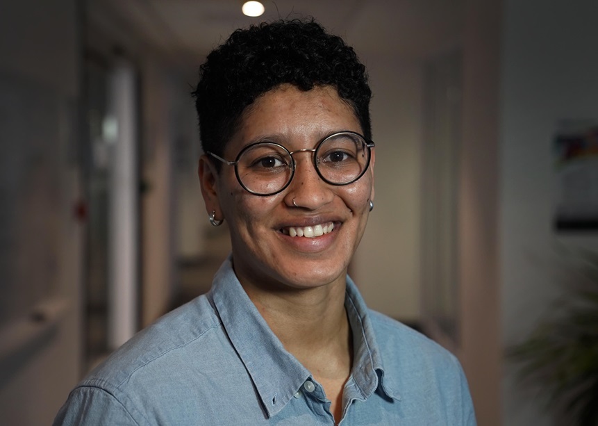 Newbie finance journalist Na’ilah Ebrahim is standing on business ...