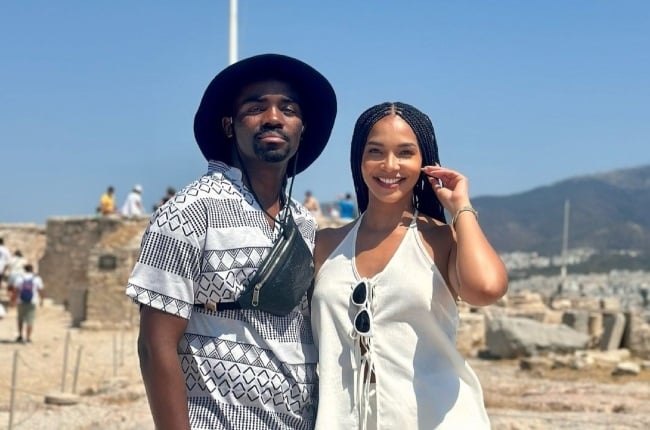 Couple goals! Inside the Mthombenis anniversary celebration in Greece ...