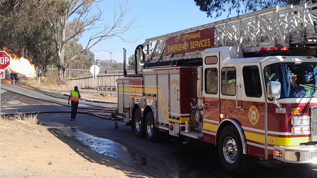 PICS: Police trainees evacuated following gas explosion! | Daily Sun