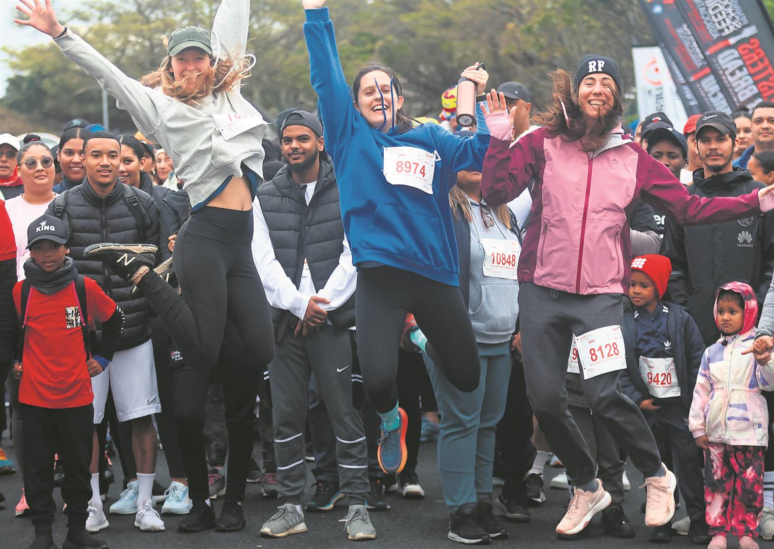 WATCH | Blisters for Bread: Over 6,000 walkers raise funds for school ...