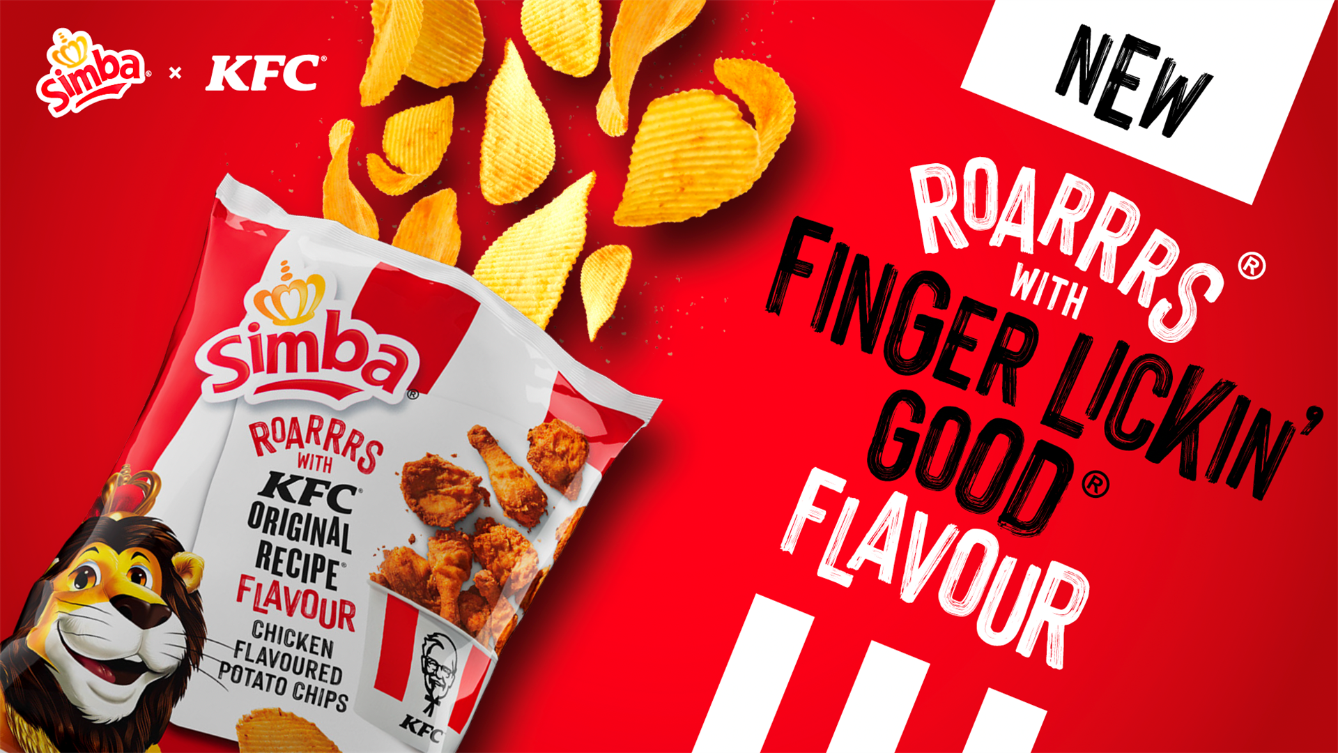 Vingerlek-lekker: Simba en KFC stel nuwe geur skyfies bekend, met ...