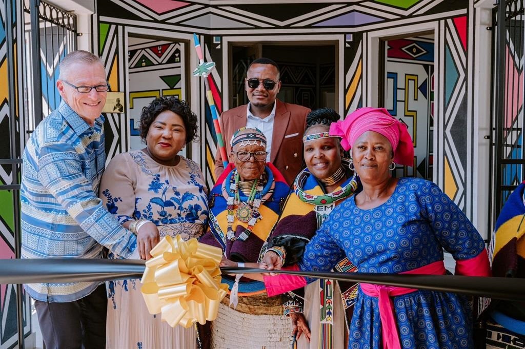PICS: Gogo Esther blessed with a new home! | Daily Sun