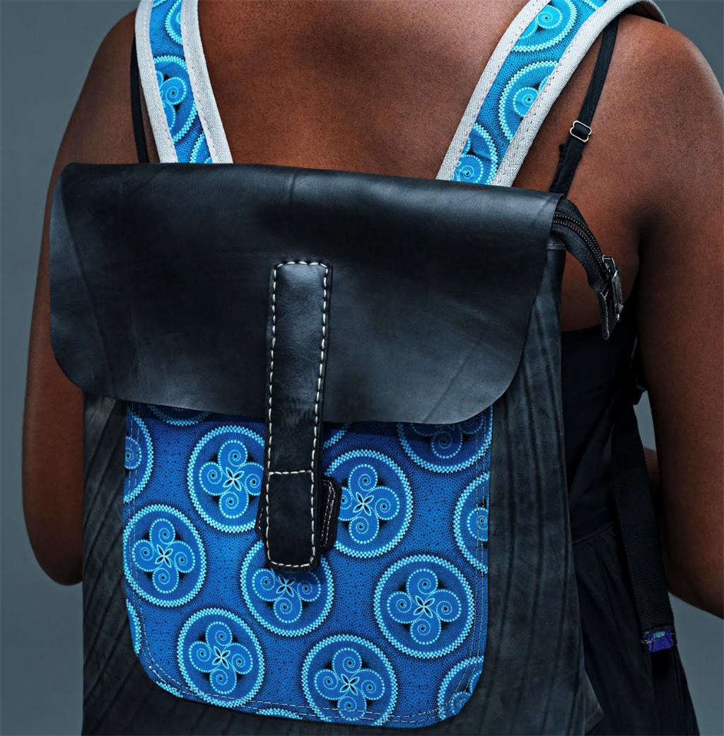 Xolile turns tyre tubes into bags! | Daily Sun
