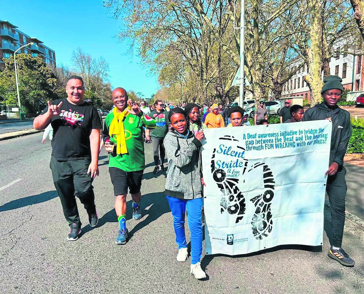 Deaf Awareness Silent Walk: Mowbray participants experience life ...