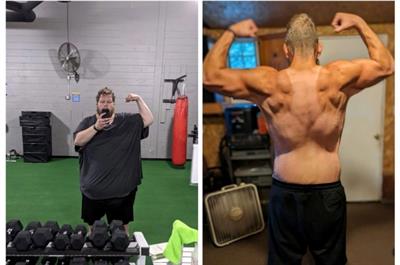 US man's incredible 160kg weight loss: ‘I used to weigh as much as ...