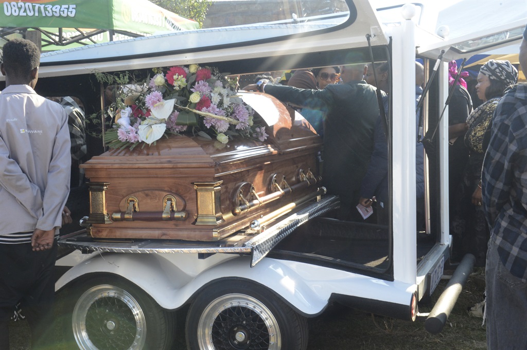 WATCH: Tears flow as Gontse is laid to rest! | Daily Sun
