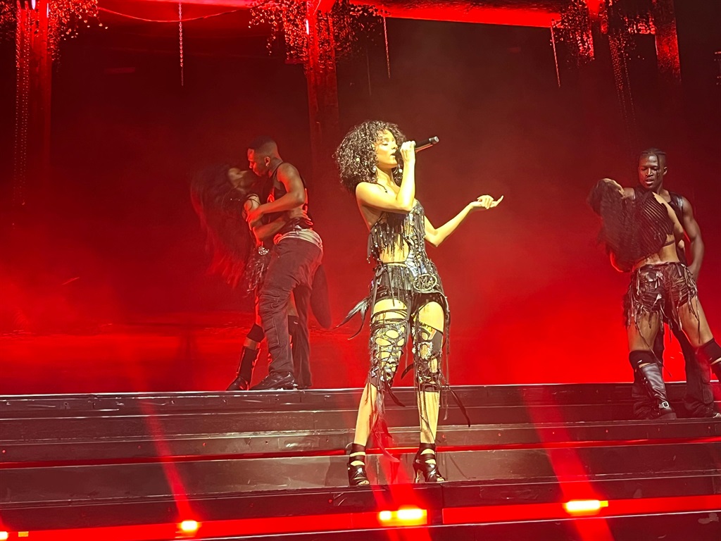 PHOTOS | Tyla brings the heat to Gauteng with her beloved Tiger ...