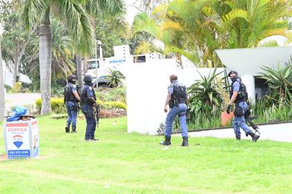 WATCH: SARS raids Mam’Mkhize’s house! | Daily Sun