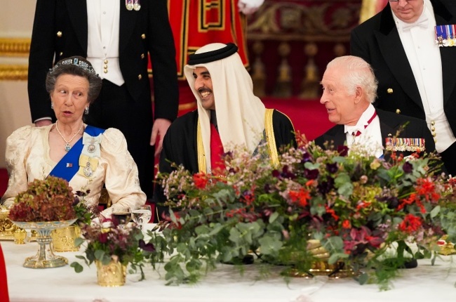 Posh and Becks surprise guests at King Charles’ state banquet for Qatar ...