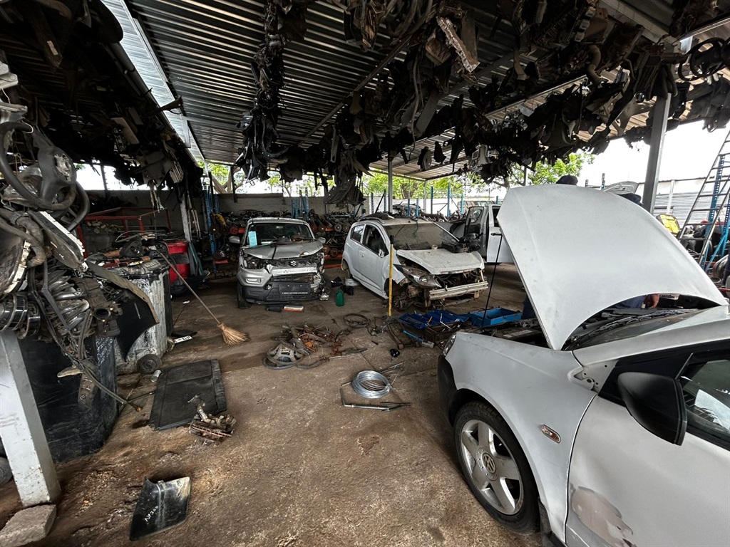 Cops raid chop shop and hijacked building in Pretoria | News24