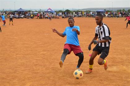 PICS: Kasi festive football at its best! | Daily Sun
