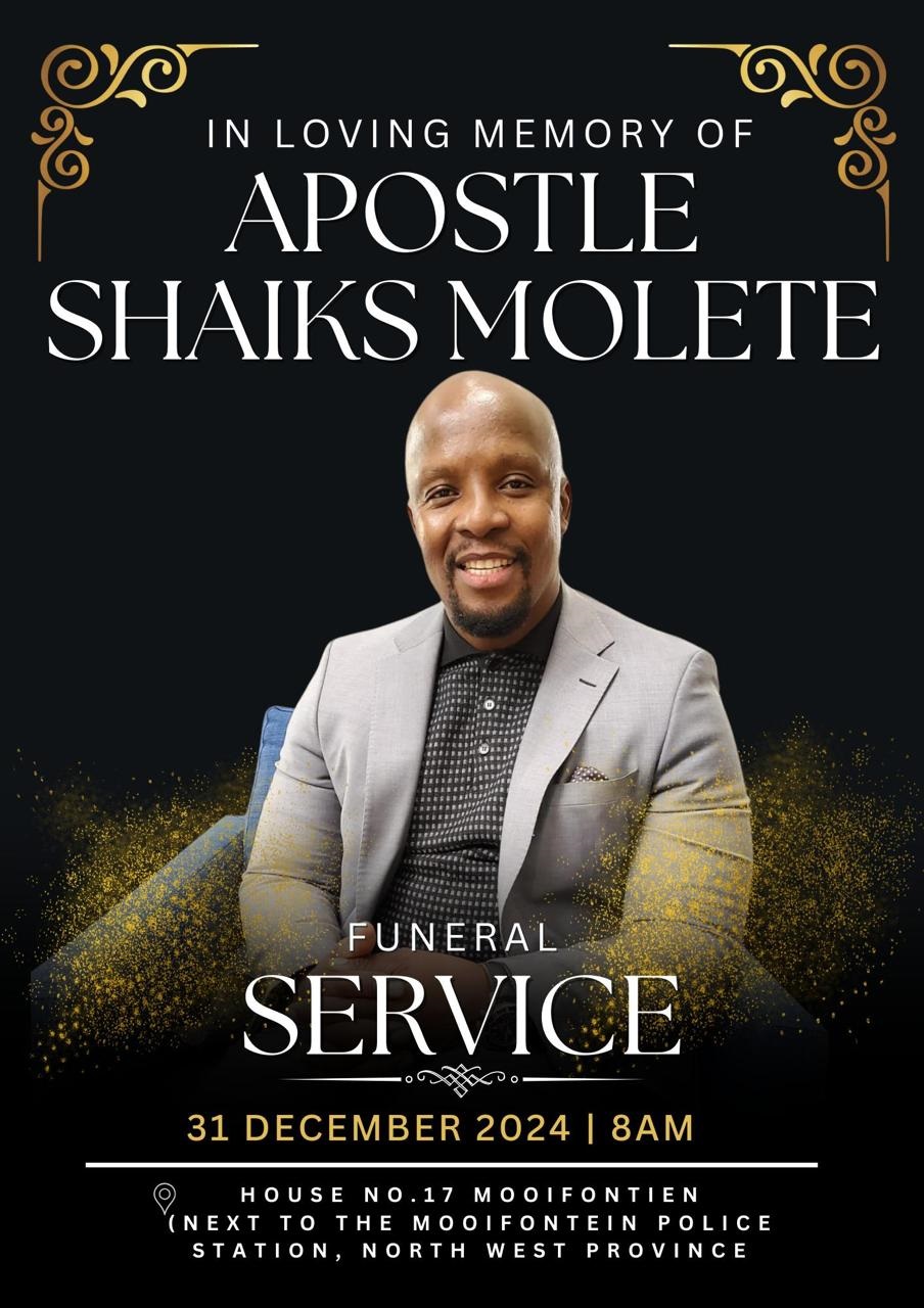 Pastor Molete was 'a man of peace'! | Daily Sun