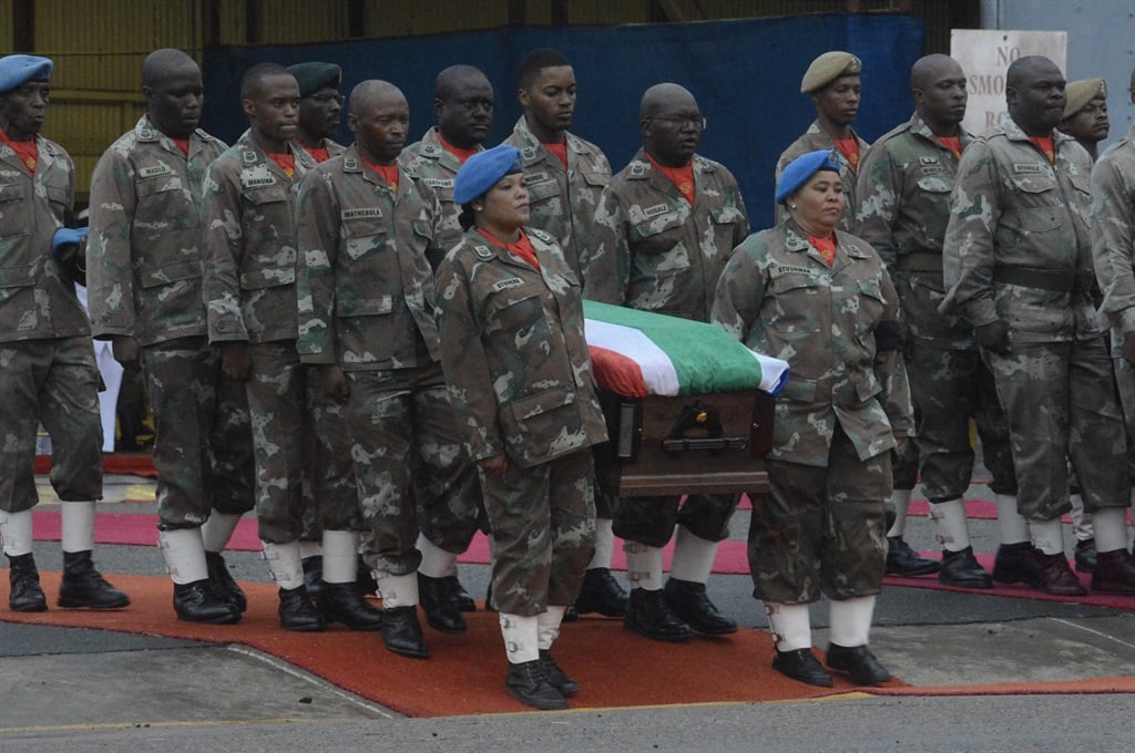 PICS: Ramaphosa's heartfelt farewell to SANDF heroes! | Daily Sun