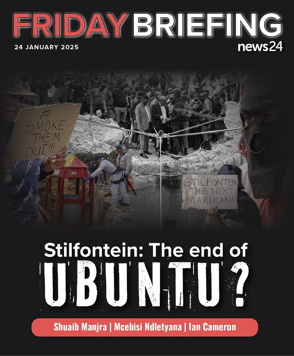 FRIDAY BRIEFING | Stilfontein: The end of ubuntu? | News24