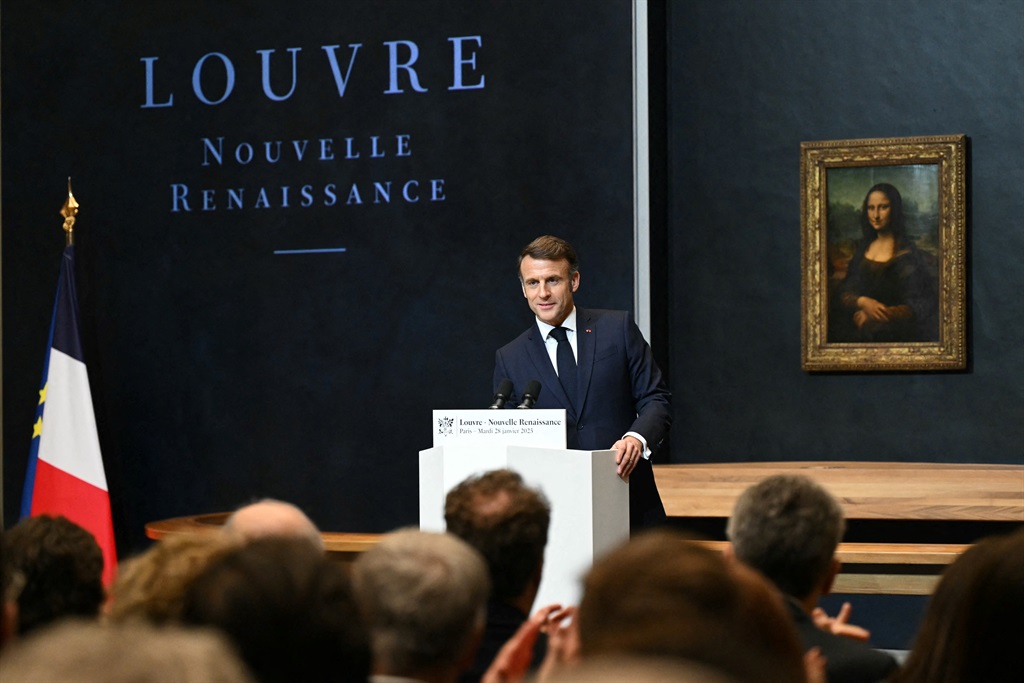 Mona Lisa moves: President Emmanuel Macron announces the Louvre's grand ...