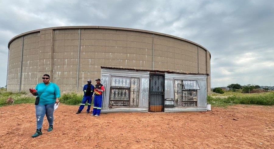 Shacks erected near Mabopane reservoir as illegal water connections ...