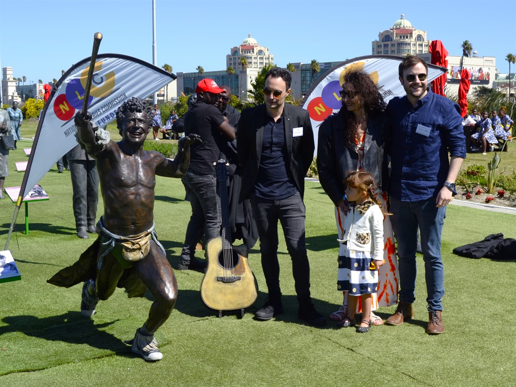 'Cast in memory': Jesse emotional at unveiling of statue honouring his ...