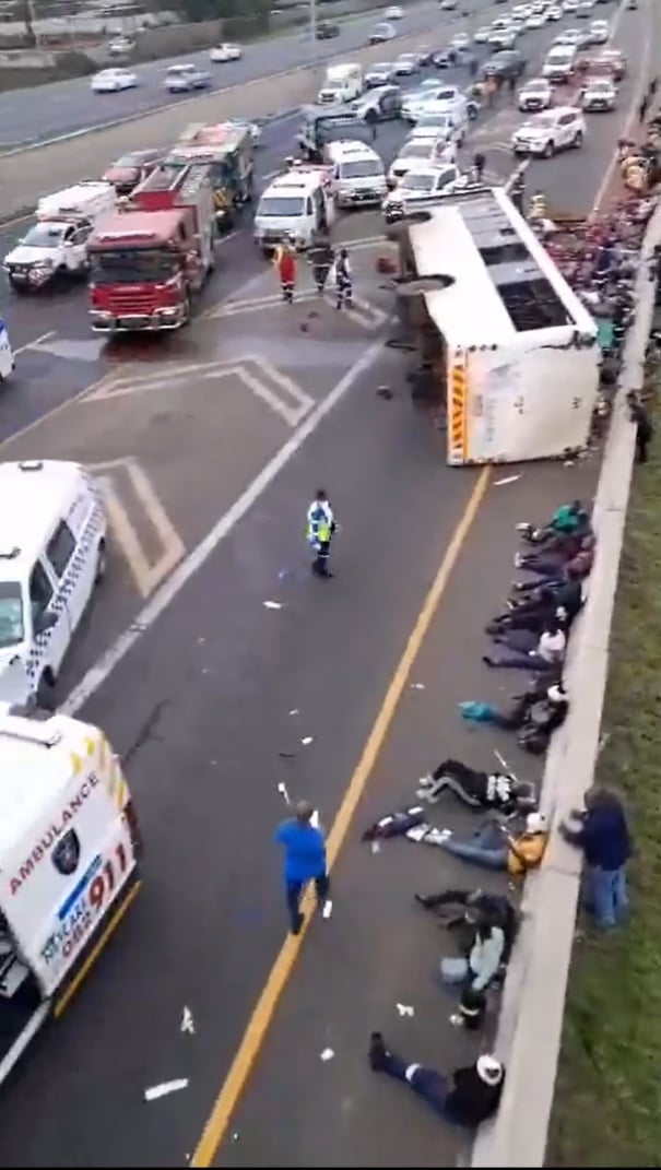 WATCH: 12 killed in horror bus crash! | Daily Sun